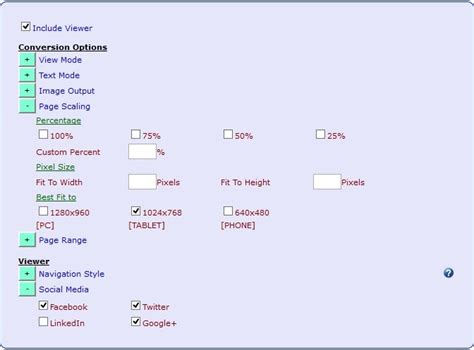 Example Settings Java PDF Blog
