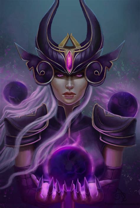 Syndra League Of Legends By Alexandra Lin On Deviantart