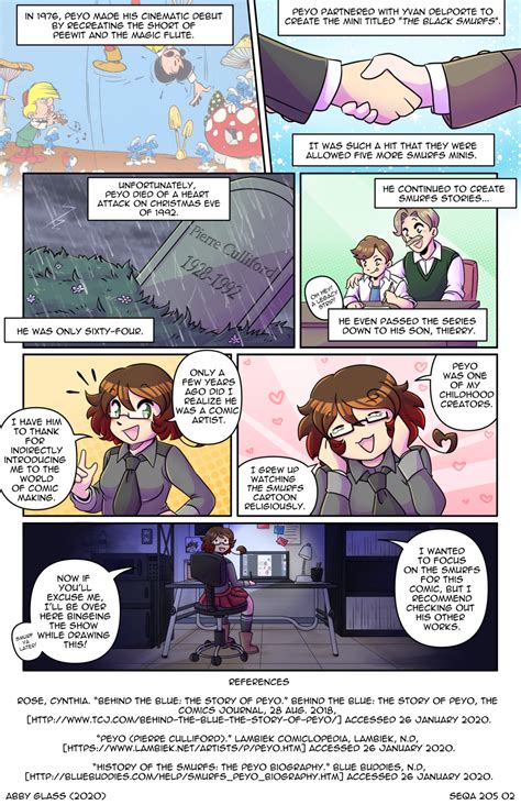 The Story Of Peyo And The Smurfs Page 4 — Weasyl