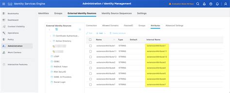 Solved How To Use Active Directory “extension Attribute” In Ise Policy