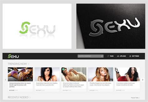 Adult Site Logo Creation Logo Design Contest