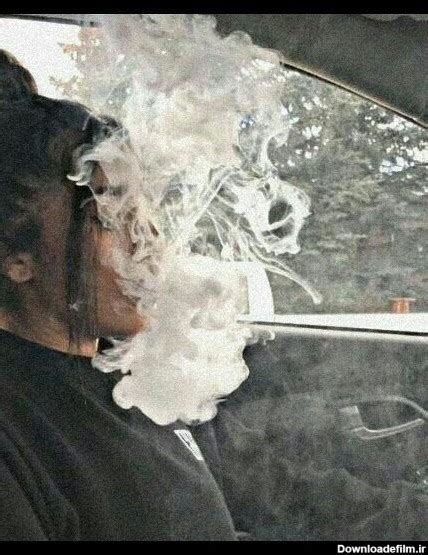 عکس پروفایل دختر غمگین با سیگار