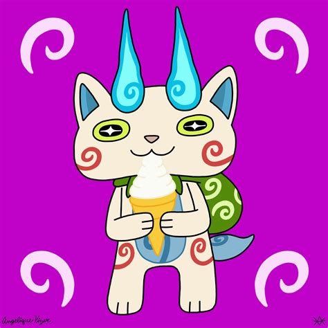 Komasan With An Ice Cream By Amvcartoons On Newgrounds