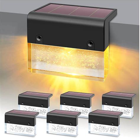 Denicmic Solar Deck Lights Solar For House