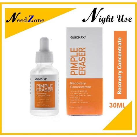 Quickfx Pimple Eraser Recovery Concentration 30ml For Acne Pimples