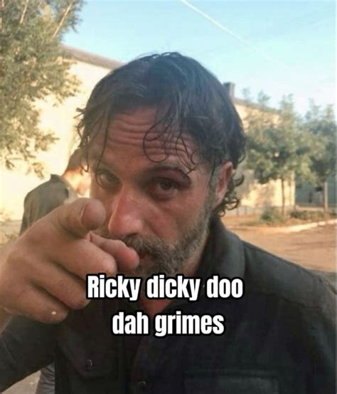 Ricky Dicky Doo Dah Grimes In 2024 Grimes Twd Andrew Lincoln