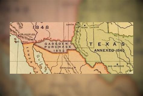 Gadsden Purchase 1853 How A 10m Deal Shaped The Us Mexico Border