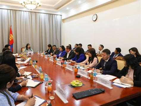 Соёлын сайд Ч Номин аймаг нийслэлийн Соёл урлагийн газрын дарга нарыг хүлээн авч уулзлаа