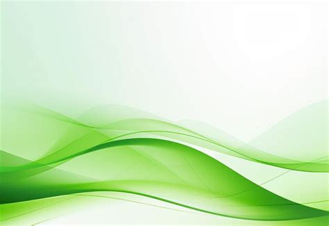 Photo Of Wavy Shapes On Green Color Abstract Background Premium Ai Generated Image