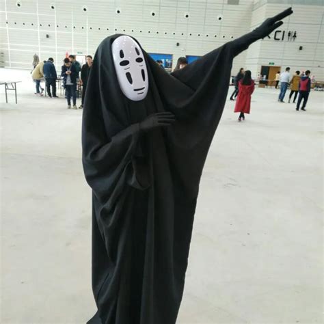 No Face Man Spirited Away Cosplay Costume Spirited Away Merch