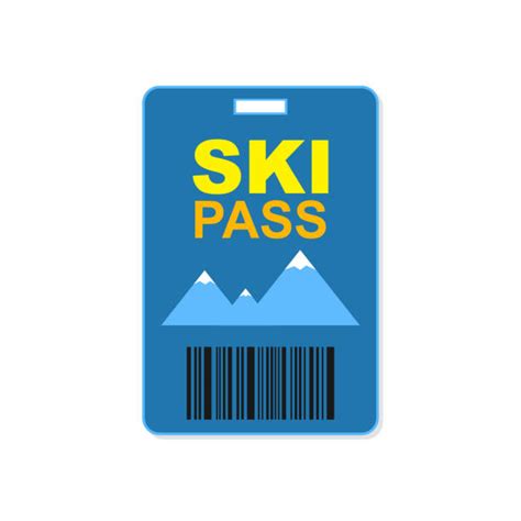 240 Grafiken Lizenzfreie Vektorgrafiken Und Clipart Zu Skipass Istock