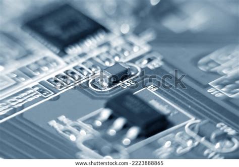 Computer Chip Motherboard Futuristic Circuit Board Stock Photo 2223888865 Shutterstock