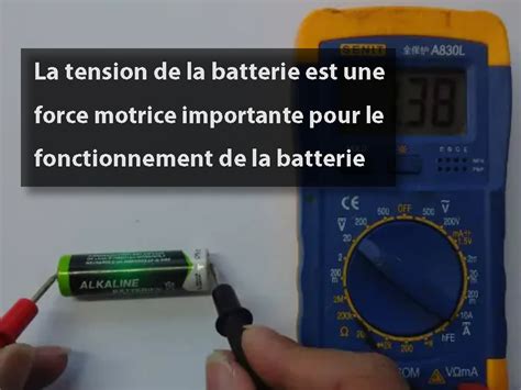 Les Connaissance De La Tension Batterie Au Lithium Tycorun Energy