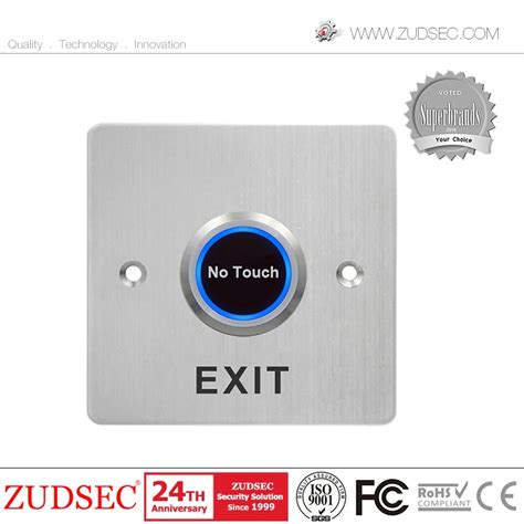 Touchless Infrared Sensor No Touch Exit Door Release Button Door Release Button And Infrared