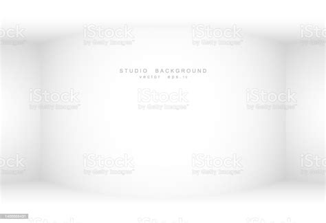 빈 흰색 회색 그라데이션 스튜디오 룸 배경 크리에이티브 프로젝트를 위한 카피스페이스가 있는 배경 조명 인테리어 벡터 일러스트