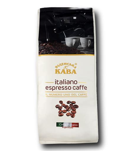 ᐉ Кава в зернах Віденська Кава Еспресо Суміш Italiano Espresso Coffee 1 ...