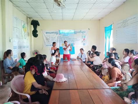 သထုံမြို့နယ် ကတိုက်ကြီးကျေးရွာ၌ အာဟာရဖွံ့ဖြိုးရေးရက်သတ္တပတ်လှုပ်ရှားမ