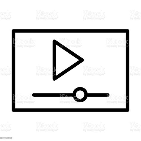 E 학습 및 교육 컬렉션에서 비디오 자습서 아이콘 흰색 배경에 격리 된 얇은 선형 비디오 자습서 웨비나 인터넷 개요 아이콘 선 벡터 비디오 자습서 기호 기호 0명에 대한