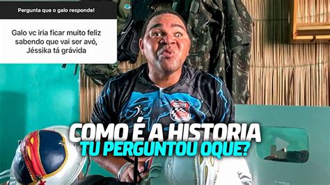 Galo Cego Responde Aos FÃs 🤣 Galo Cego Youtube