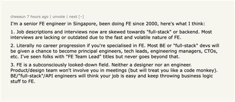 Frontend Career Engineer Frontenddevelopment Zhu Liang 14 Comments