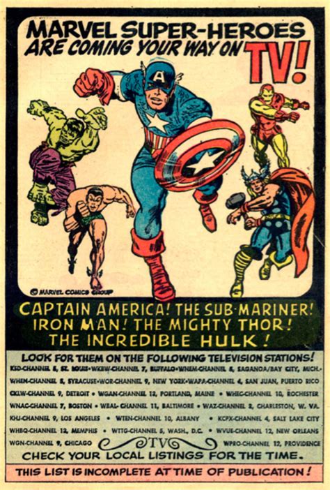 Paul Kupperberg My 13 Favorite 1960s Marvel House Ads 13th Dimension