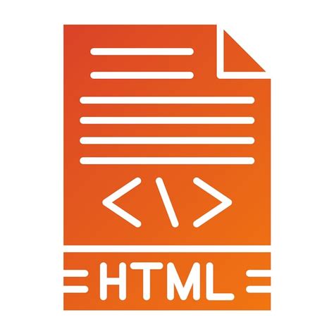 Premium Vector Vector Design Html Icon Style