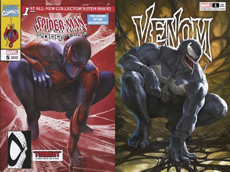 Spider Man 2099 Vs Venom 2099