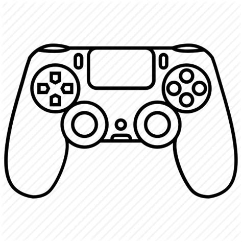 Back Of Ps3 Controller Coloring Pages