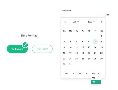 Customize Calendars Zoho Forms