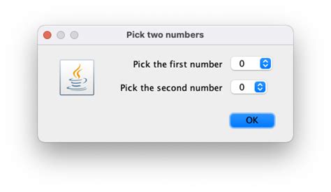 Java How To Create JOptionPane With Multiple List Selections And