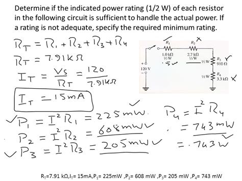 What Is The Power Rating Of A Resistor At Wilbur Pritt Blog