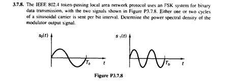 Solved 378 The Ieee 8024 Token Passing Local Area
