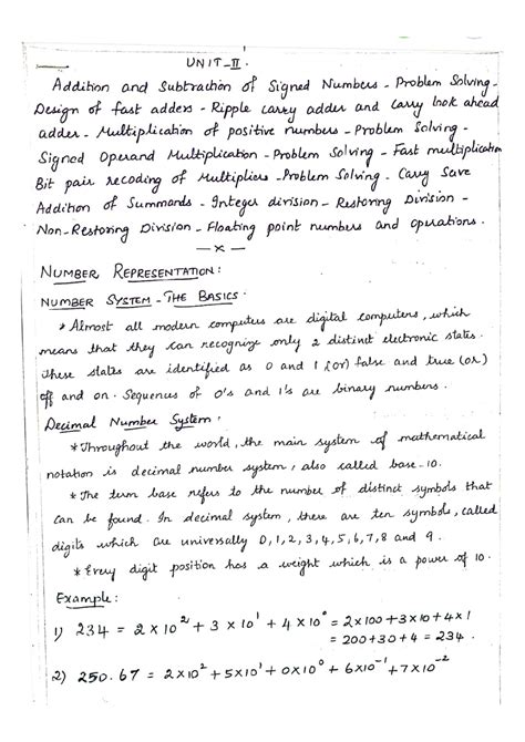 Computer Organization And Architecture Unit 3 Comuter Engineering