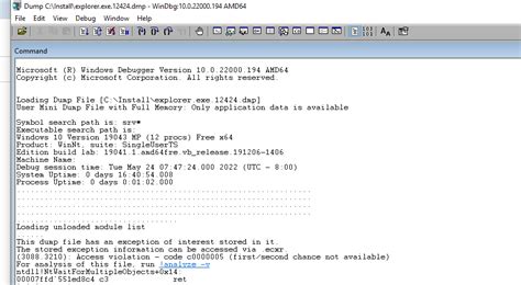 Windows Debugging Using Windbg To Investigate Application Crashes