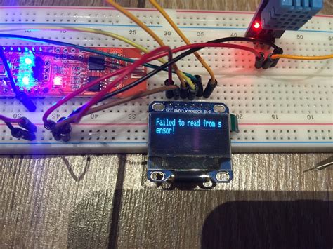Arduino Nano With Dht Sensor And Oled 6 Steps Instructables