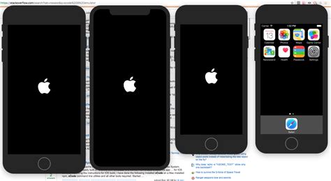 Xcode 9 Gm Simulator For Ios 11 Stuck On Apple Stack Overflow