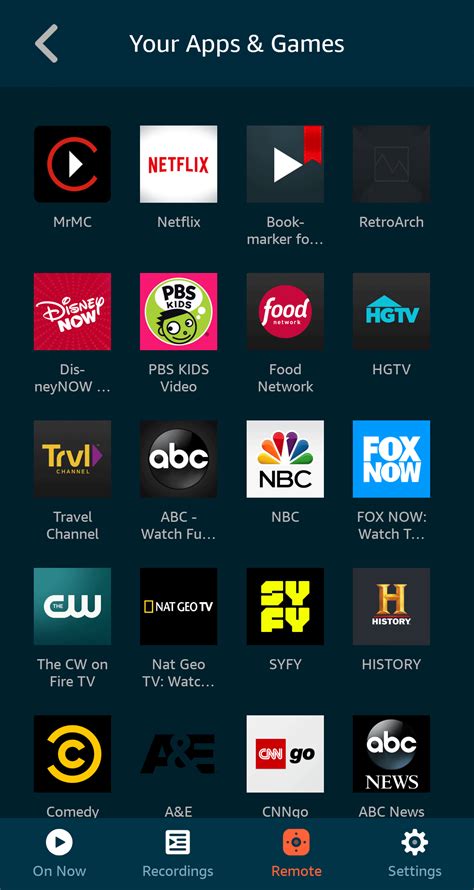 Fire Tv Remote App Grid Aftvnews