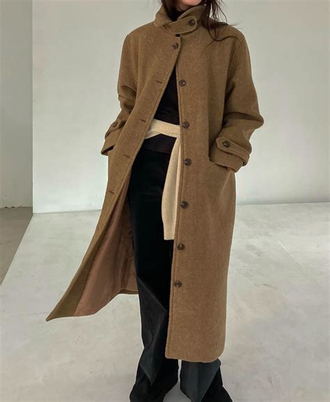 유니스 당일 부클코트 롱코트 울코트 싱글코트 2온스 하이넥코트 벨트코트 스트랩코트 로브코트 겨울 도톰 뒤트임 기본핏 여유핏 루즈핏 오버핏 맥시코트 심볼코트 카키브라운블랙