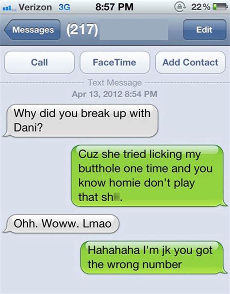 105 Of The Funniest Wrong Number Texts Ever Bored Panda