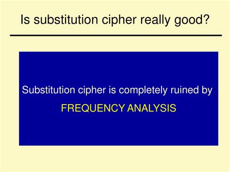Ppt Cryptography From Substitution Cipher To Rsa Powerpoint