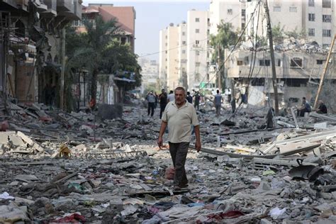 Las Imágenes De La Enorme Destrucción Que Están Dejando Los Bombardeos