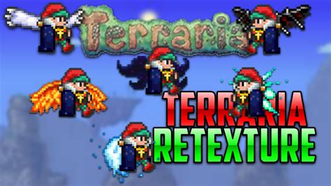 Terraria 1 2 4 Retexture Downloads 5 1 3 Wings Android Ios Youtube