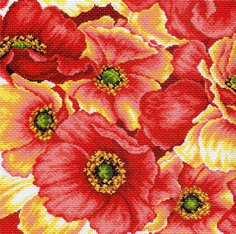 В комплекте канва с нанесенным рисунком руководство по вышиванию Размер канвы 41х41 см