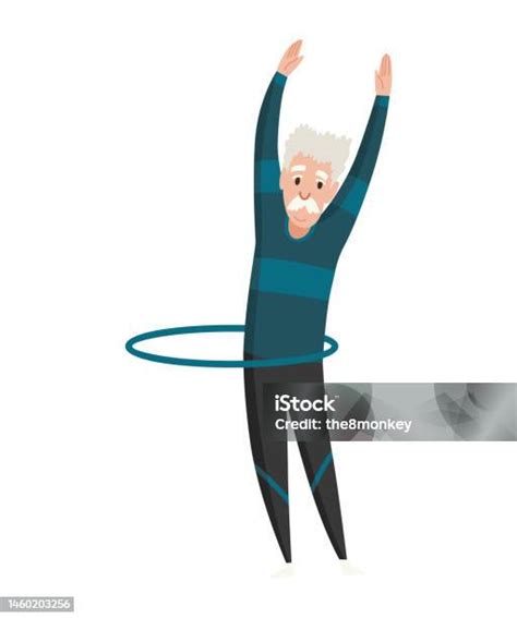 노인 운동 나이든 남성의 건강한 활동적인 라이프 스타일 아침 체조를하는 노인들 운동을 하는 노인 스포츠 및 레저 가공의 인물에 대한 스톡 벡터 아트 및 기타 이미지 Istock
