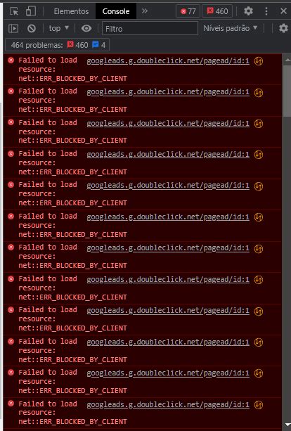 Bug Erros No Console Do Navegador Javascript Criando Requisições Alura Cursos Online De