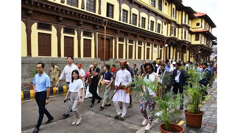 Indore G 20 Delegates Get A Glimpse Of History Through Heritage Walk