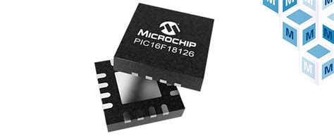 now at mouser microchip pic16f18x mcus optimized for sensor node