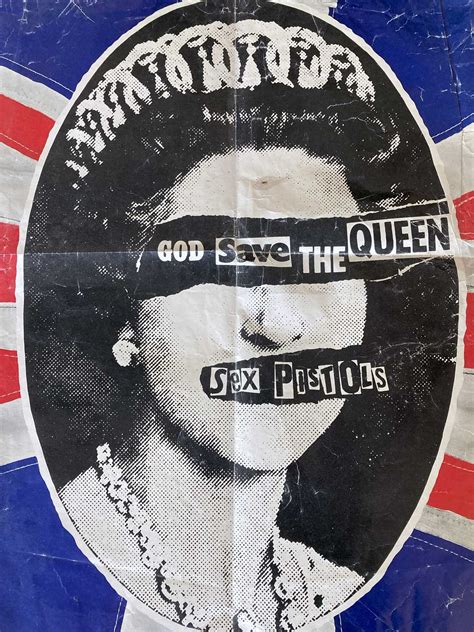 Lot 546 Sex Pistols Original Jamie Reid Designed God