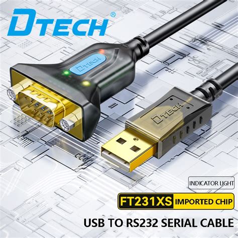 dtech usb to rs232 cable rivet nut serial cable db9 pin adapter pda 9