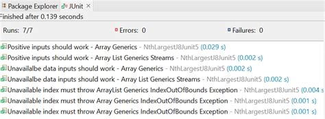 How To Write Junit Test Code In Java For The For Nth Largest Number